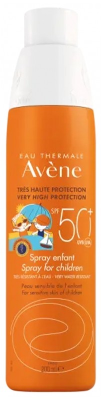 Avène Eau thermale Spray Enfant Solaire très haute protection SPF 50 ...