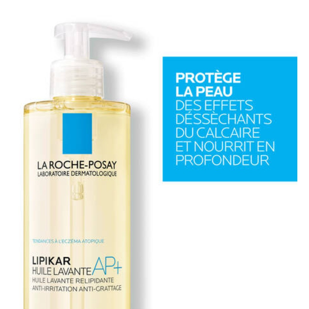 LIPIKAR Huile lavante AP+ 400 ml - La Roche-Posay