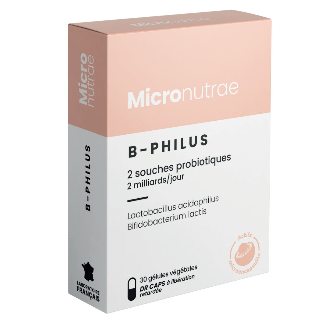 B-PHILUS - 30 gélules -Micronutrae